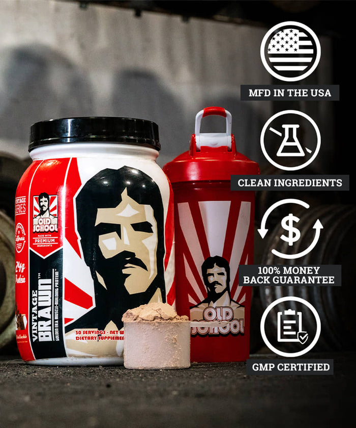 Vintage Brawn™ - Muscle-Building Protein | Old School Labs™