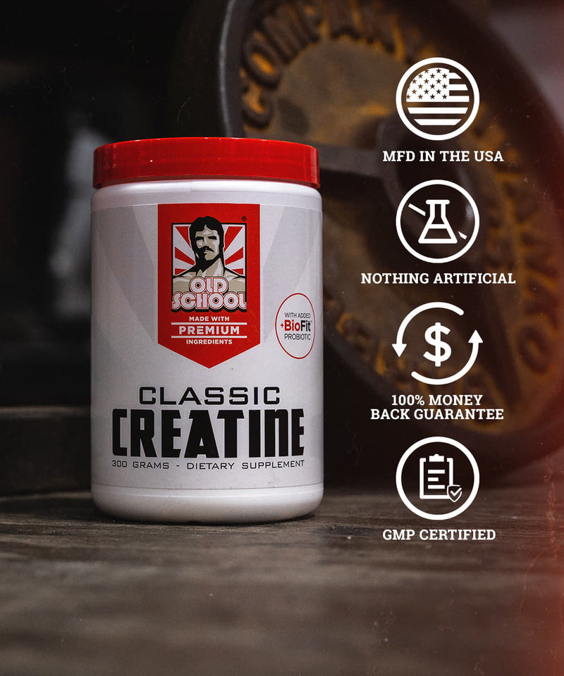 Classic Creatine Monohydrate with BioFit™ Probiotics
